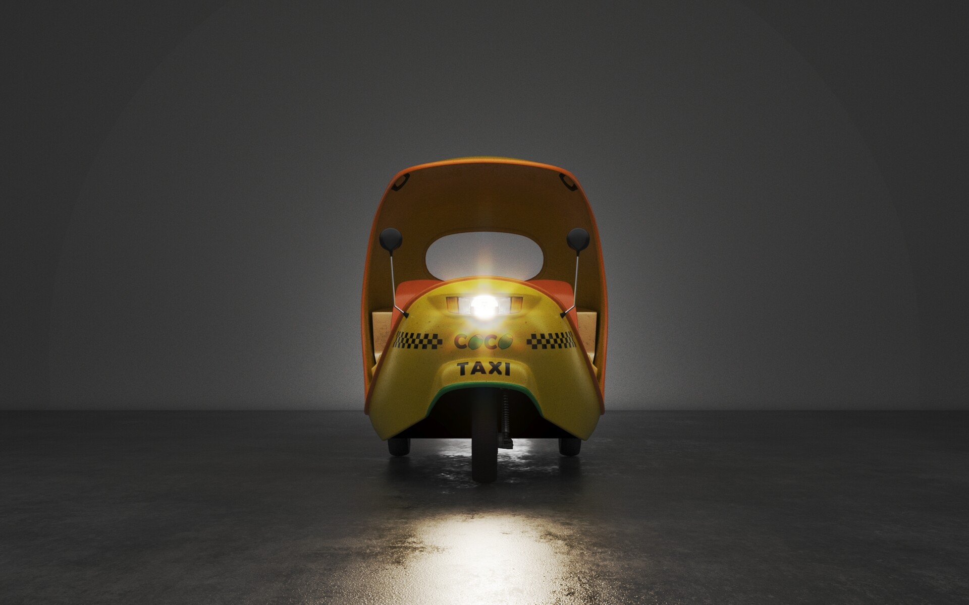 ArtStation - Coco Taxi Studio Renders