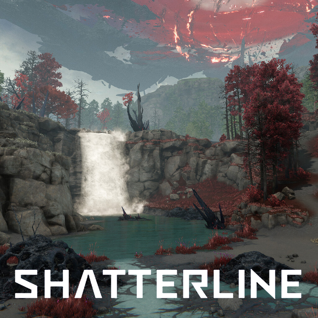 ArtStation - Shatterline - Expedition map