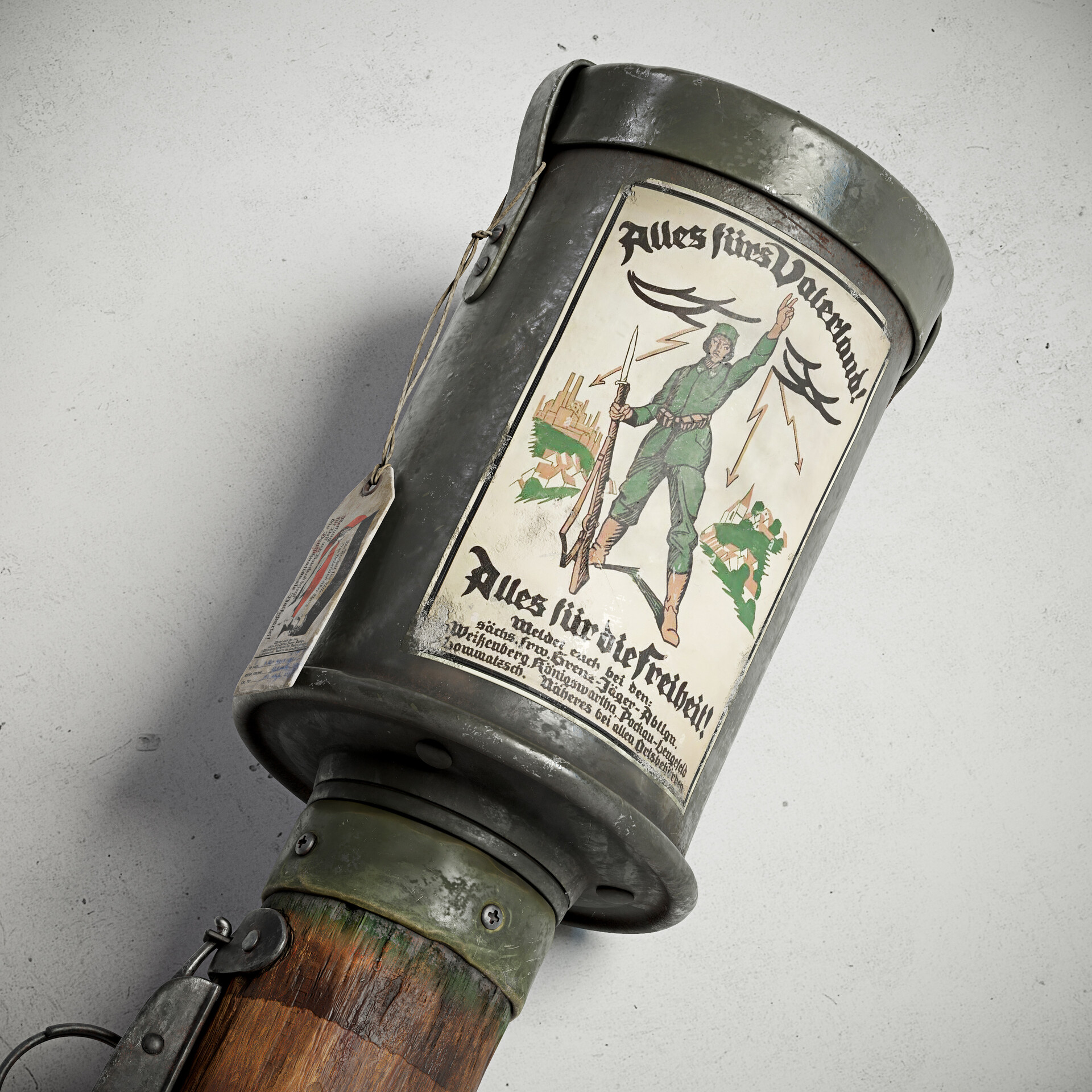 111 - WWII German Stick Grenade