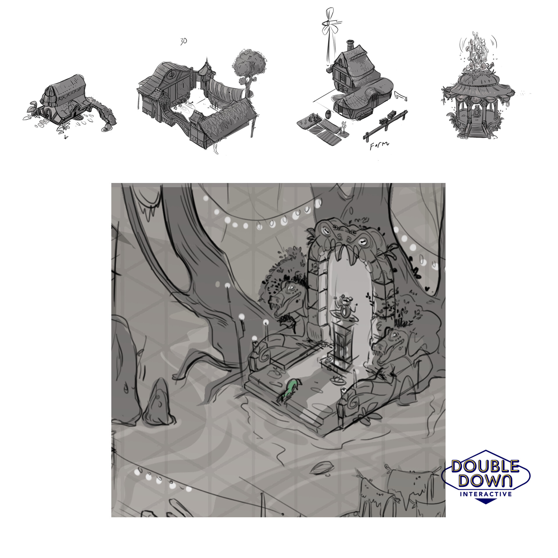 ArtStation - DDI Strategy Tactic Mobile Game Environment Concepts