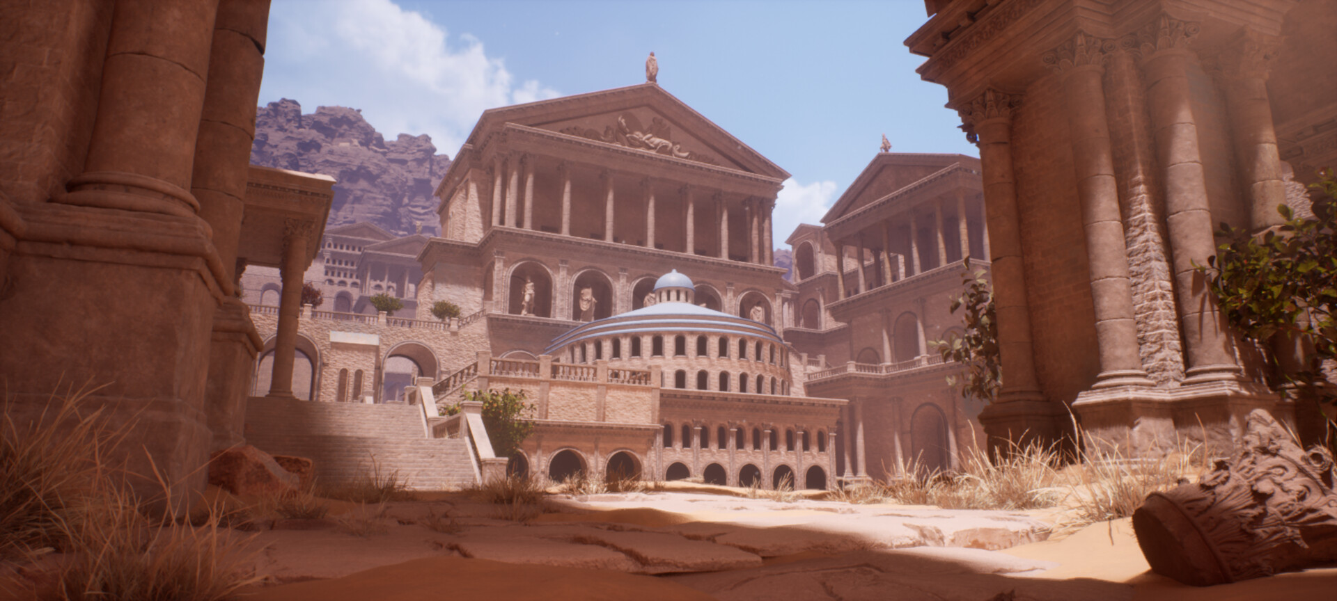 ArtStation - Greek Temple Environment