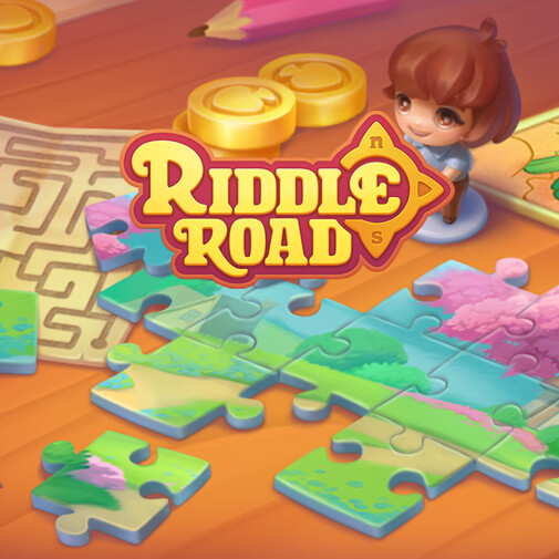 ArtStation - Riddle Road - Mini Games start window
