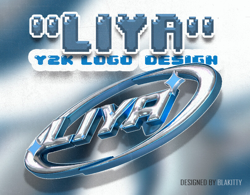 ArtStation - 3D LOGO DESIGN - "LIYA" (ANIMATED)