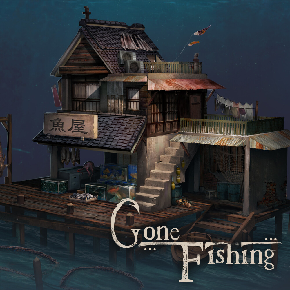 ArtStation - Fishmonger's - Environment Design