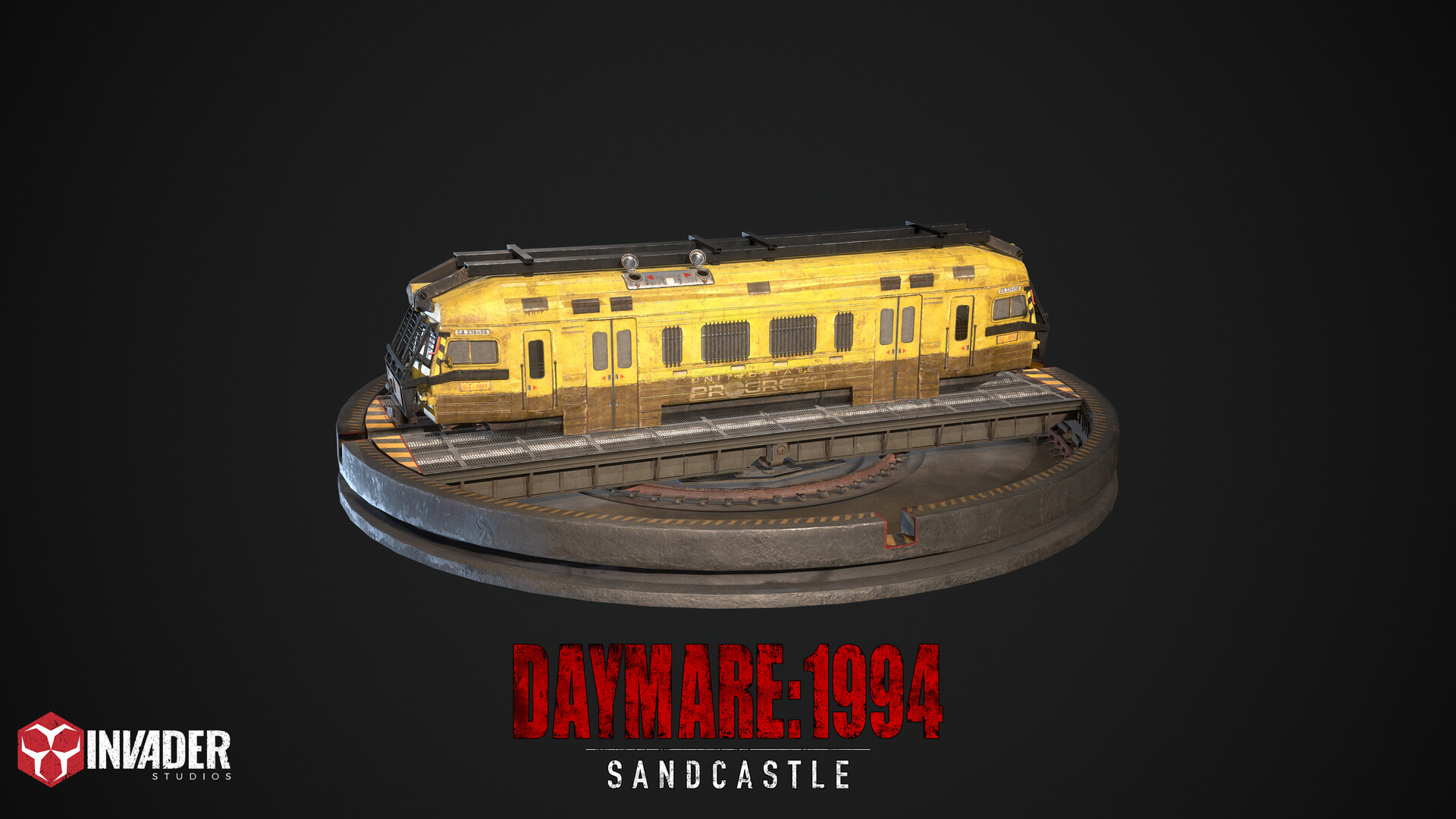ArtStation - Daymare: 1994 Sandcastle - Train & Rotating Platform