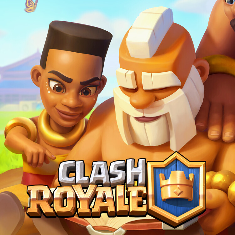 ArtStation - Clash Royale Key Art | Hog Mountain