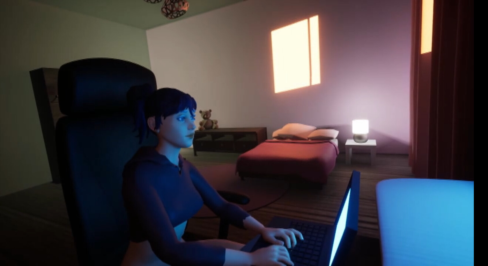 ArtStation - Streaming Bedroom