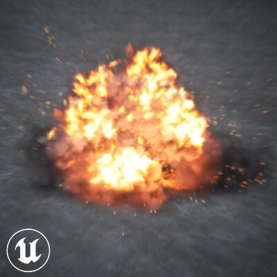 ArtStation - Explosion case study