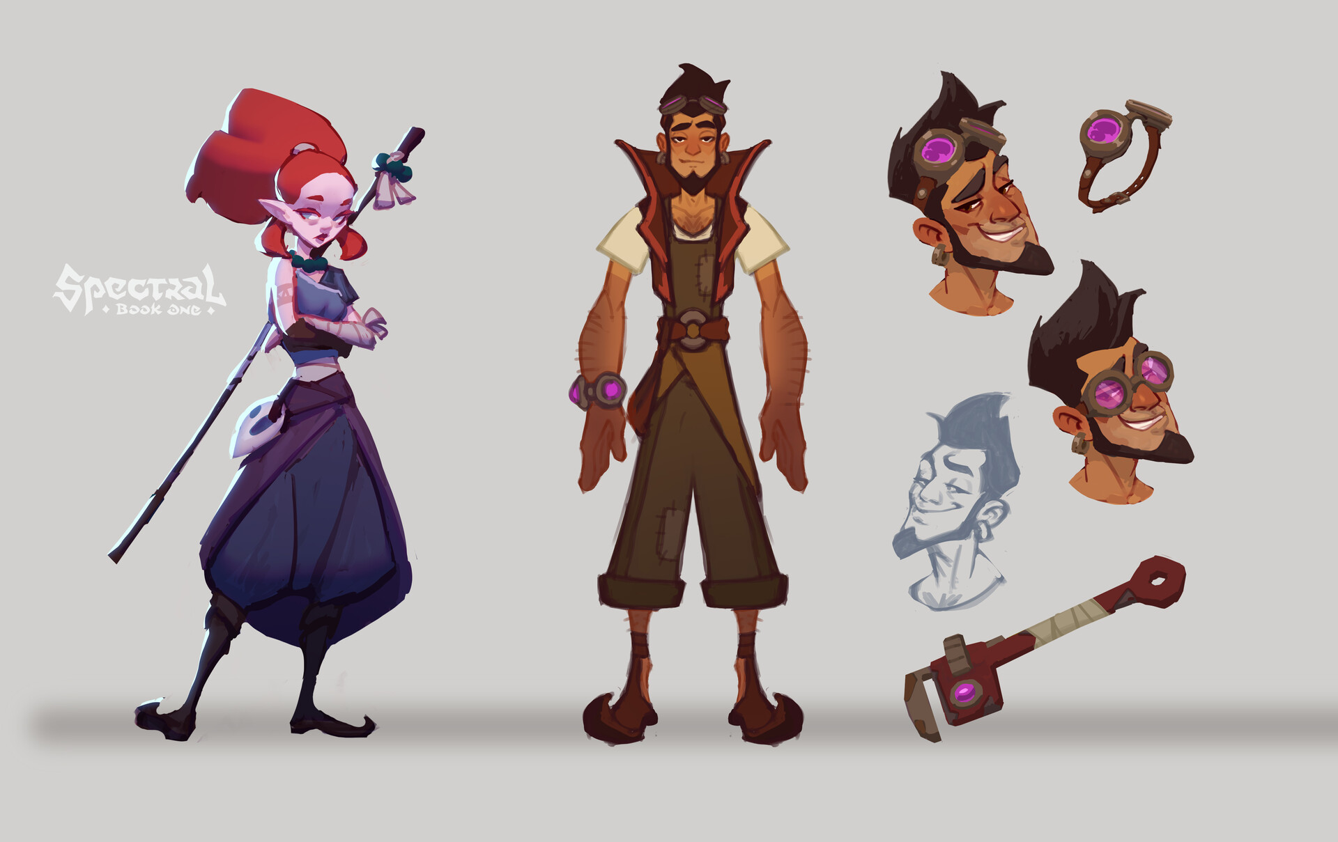 ArtStation - Spectral: Book One - VisDev