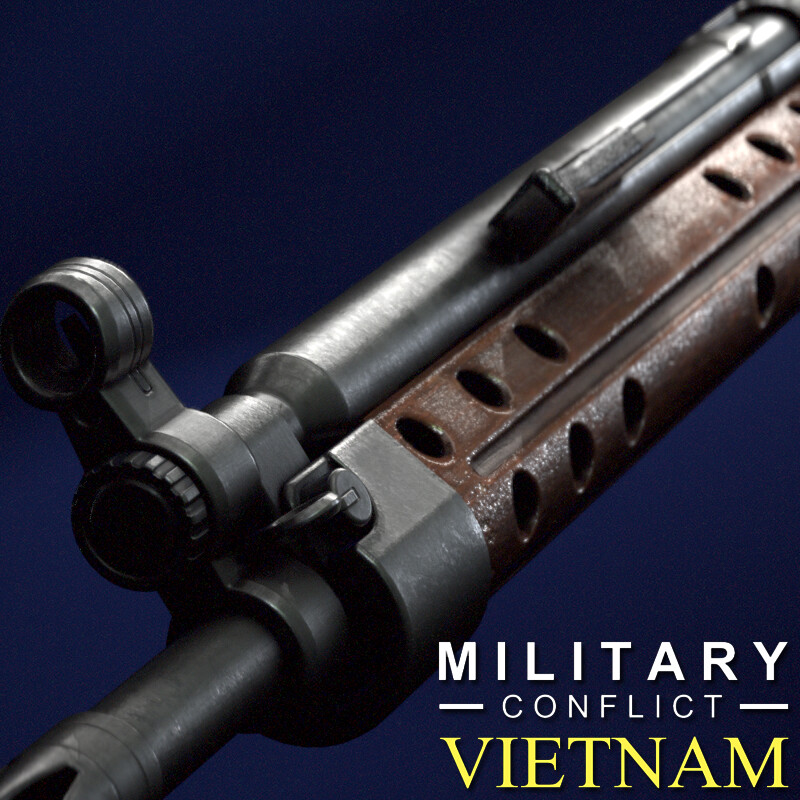 ArtStation - Military Conflict Vietnam - G3