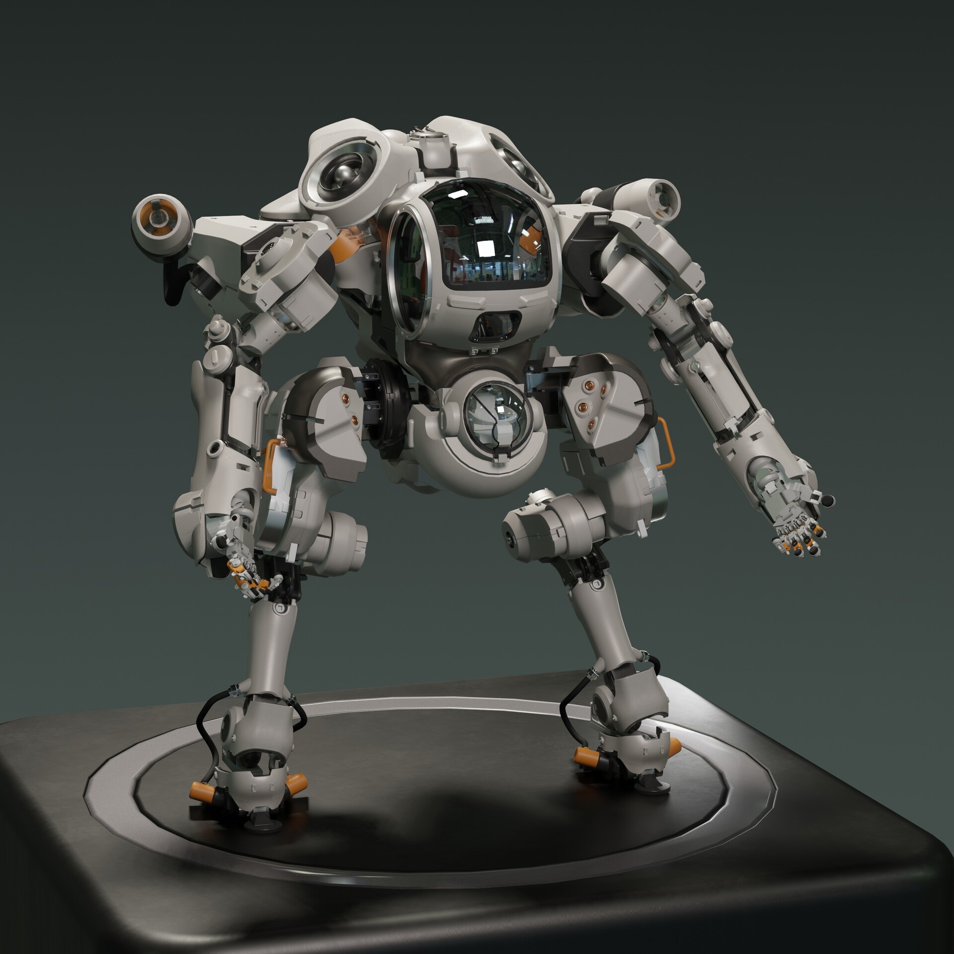 ArtStation - Cat Mecha Prototype