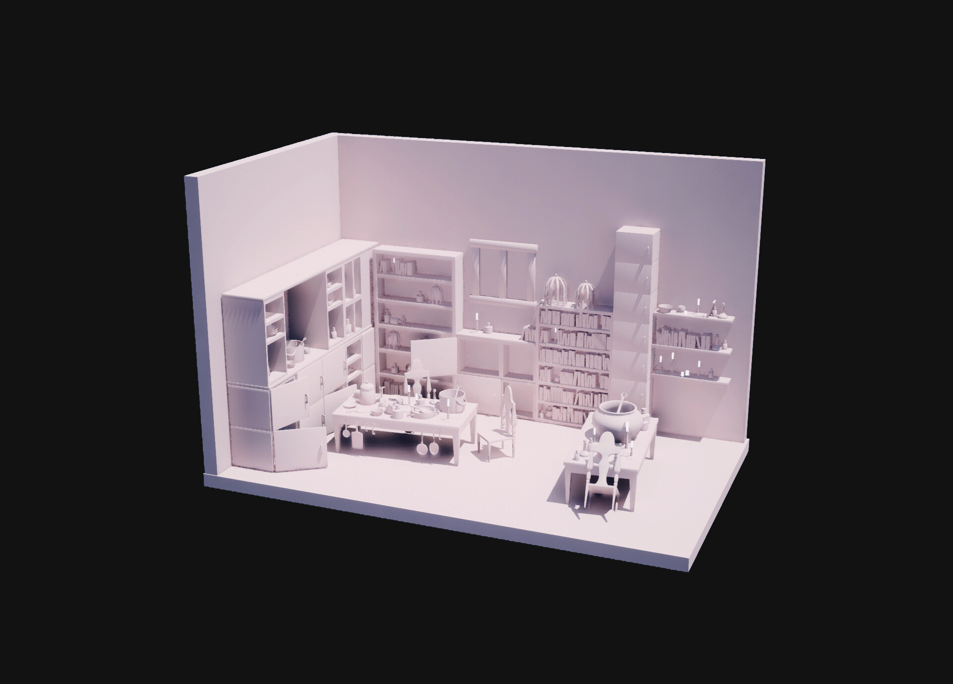 ArtStation - Cabin Interior