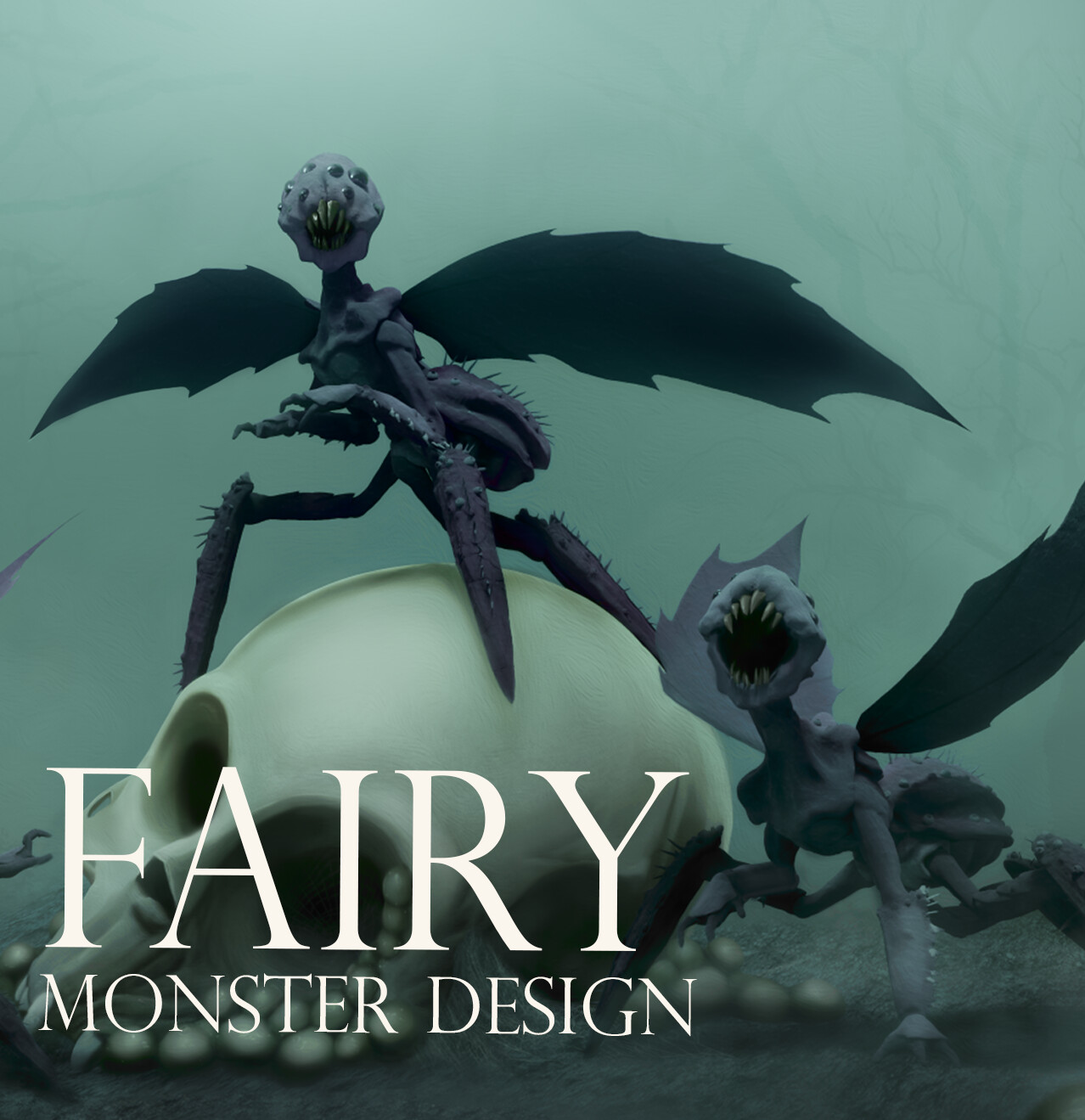 ArtStation - FAIRY - Monster design