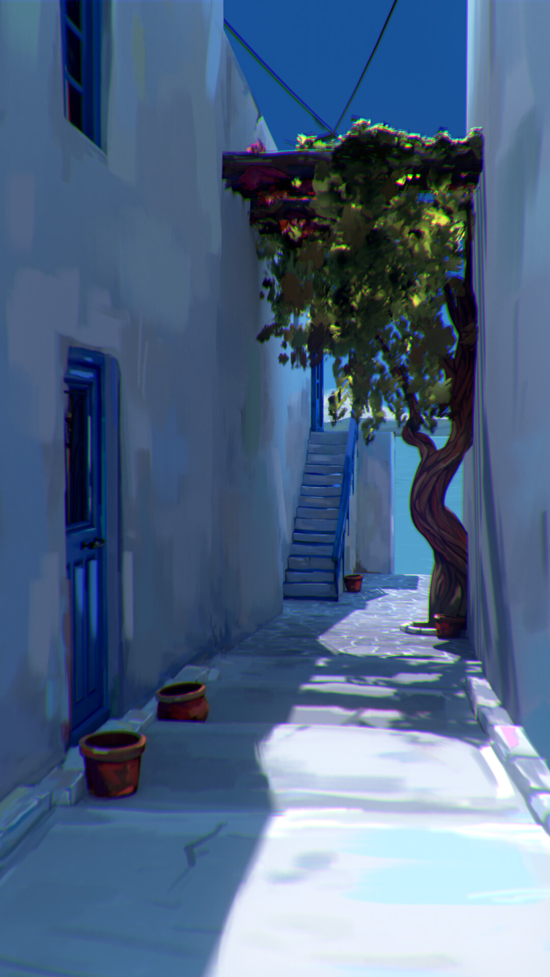 ArtStation - Greek Street