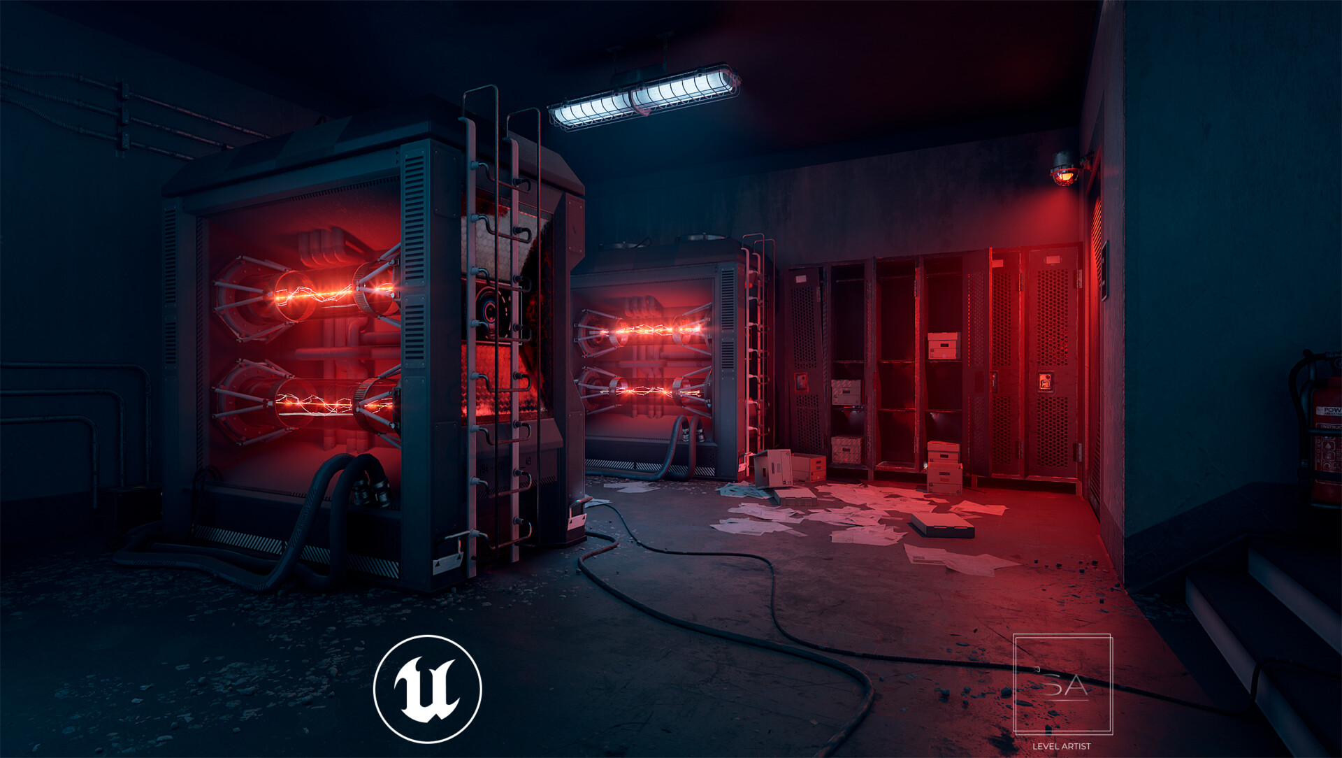 ArtStation - Bunker D-6 \ Laboratory