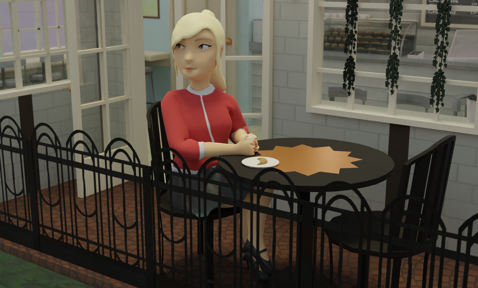 ArtStation - Coffee Shop Animation