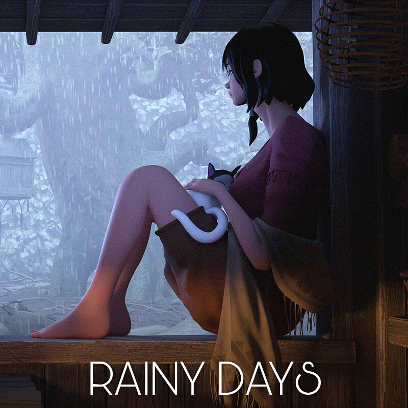 ArtStation - Rainy_Days