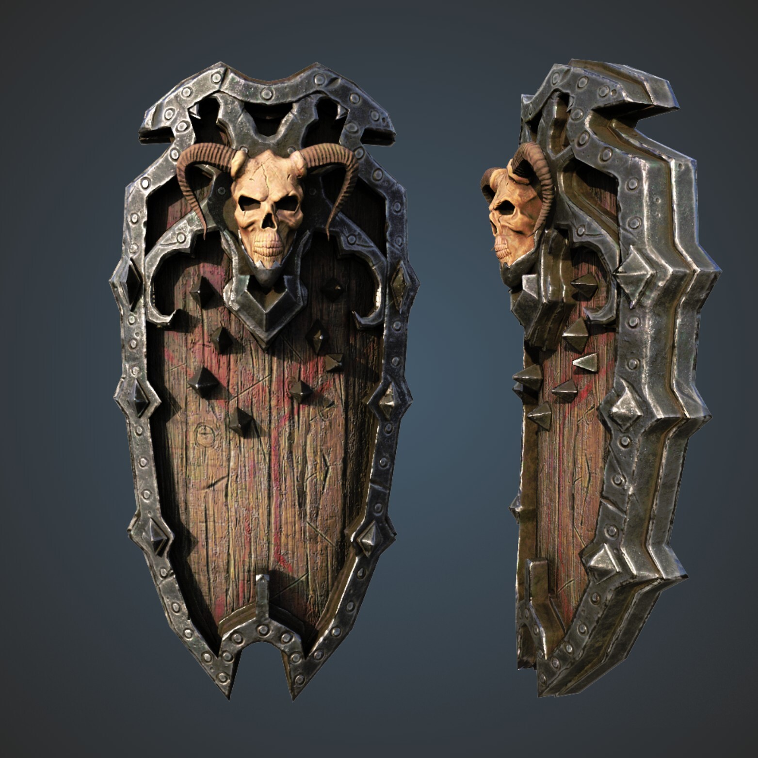 ArtStation - Skull Sheild