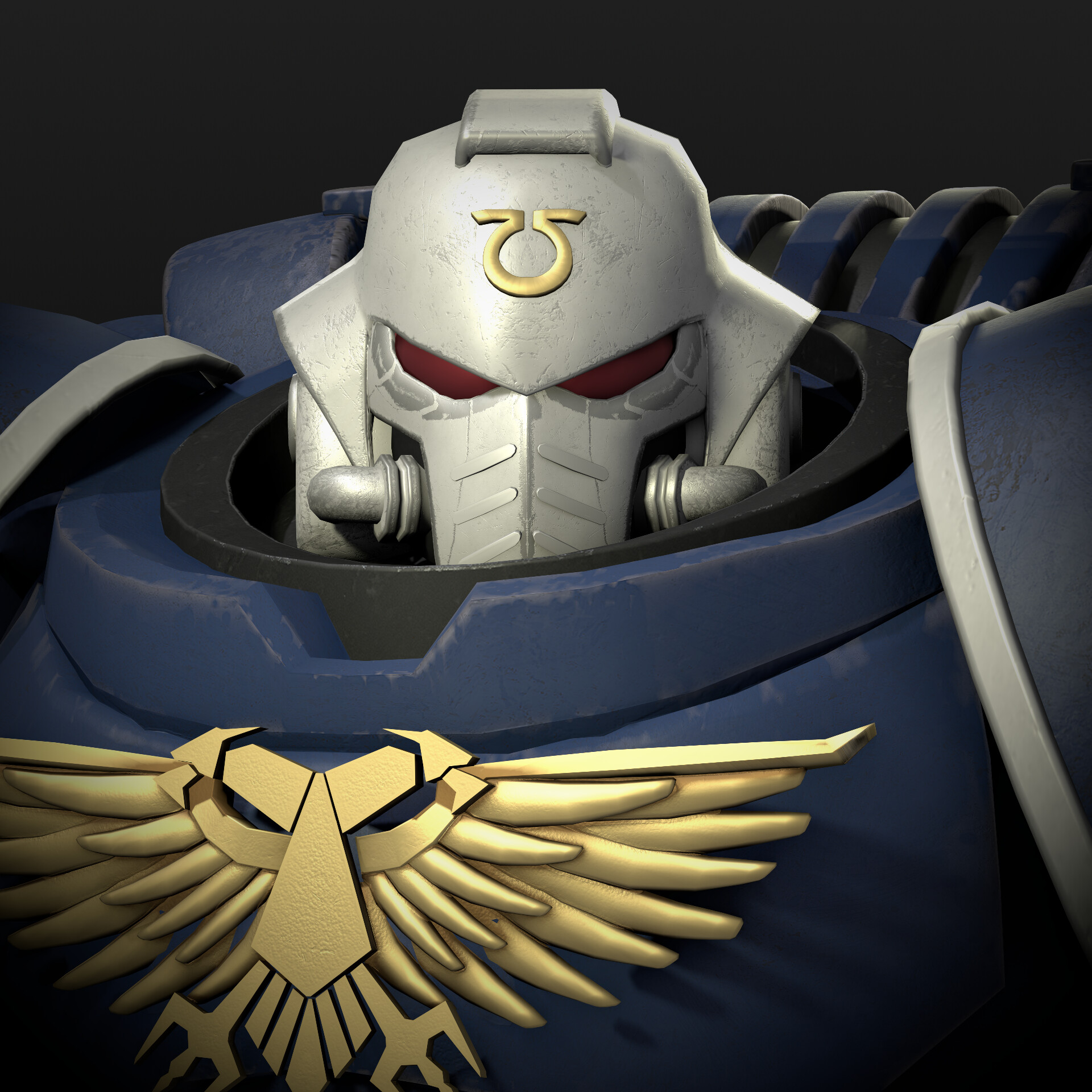 ArtStation - Warhammer - Ultramarine Armor
