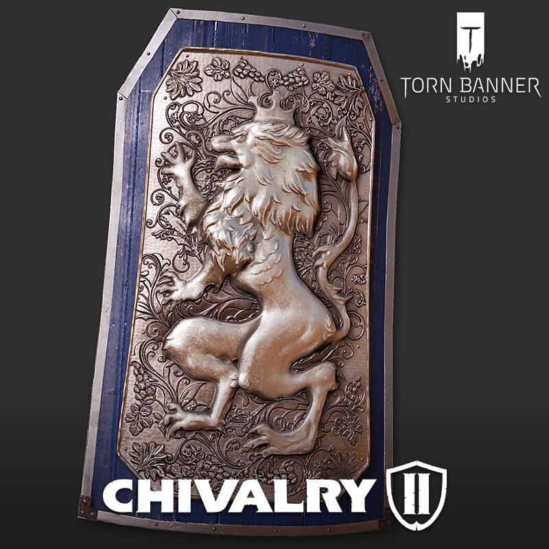 ArtStation - Duke’s Talon & Kralle of Bridgetown shields - Chivalry 2
