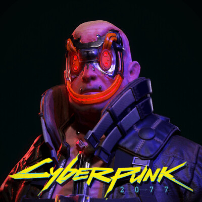 ArtStation - Maelstrom Gang - Smiler - CyberPunk 2077 Fan Art