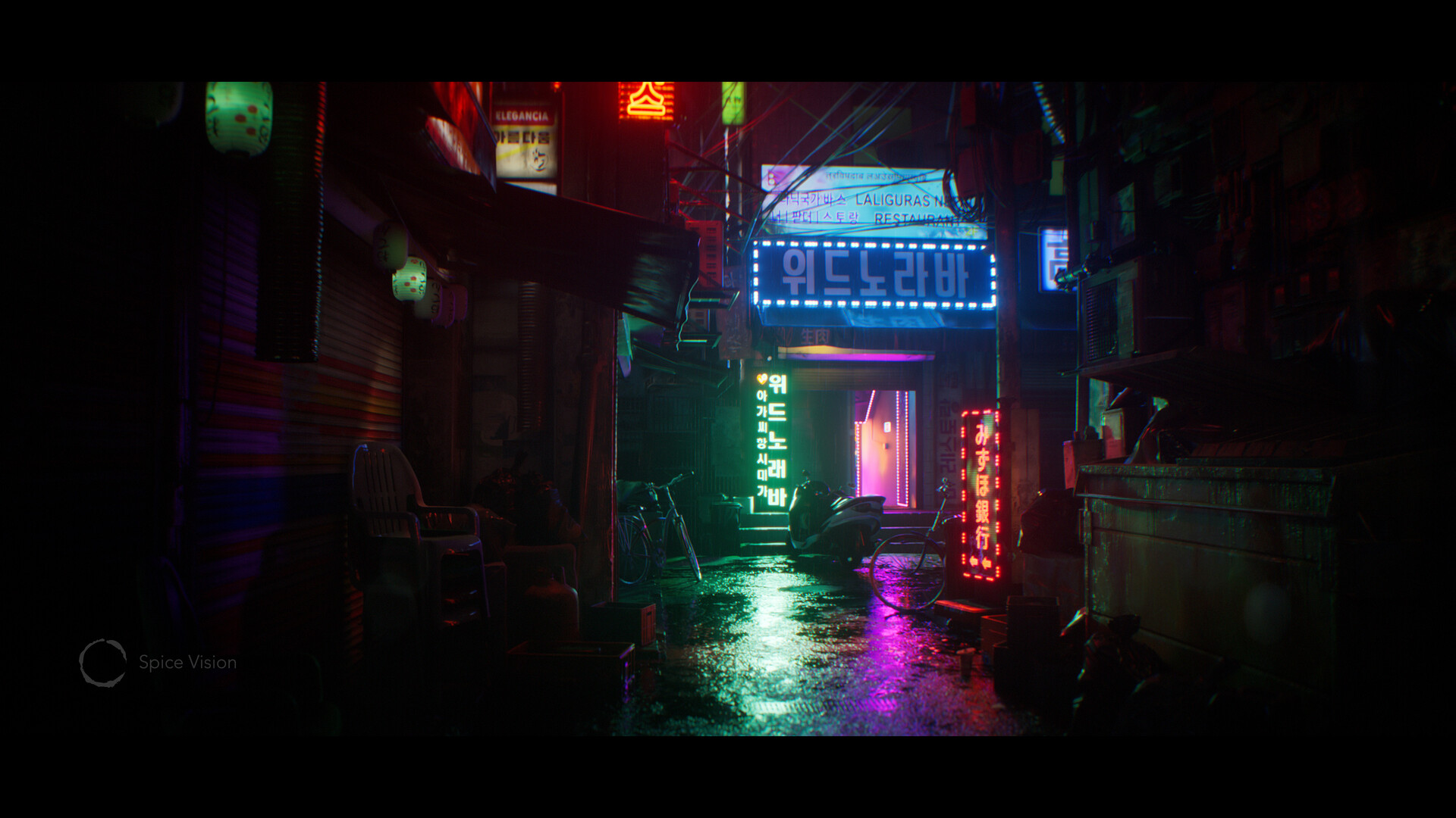 ArtStation - Asian Alley | Spice Vision | Environment