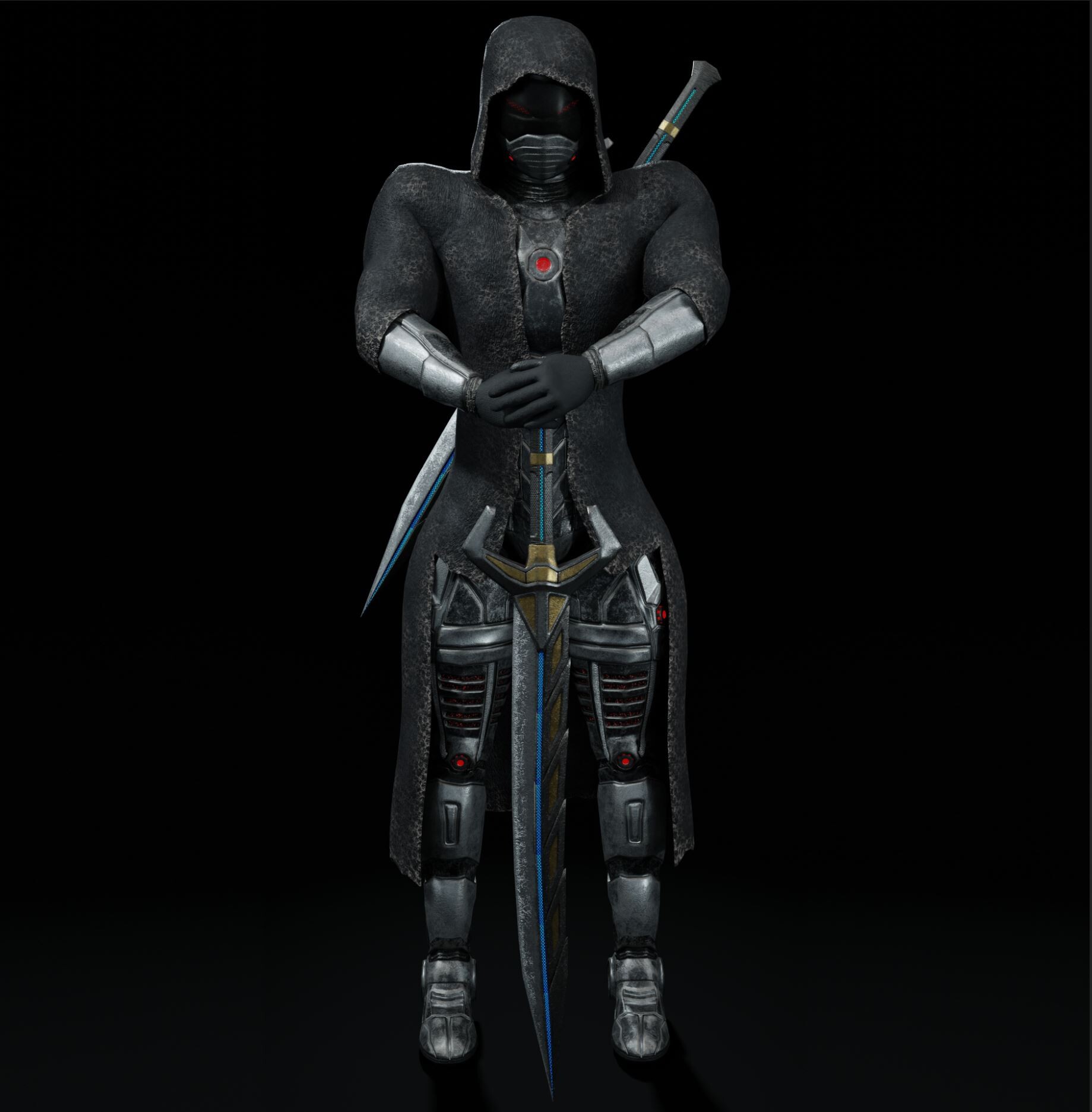 ArtStation - Cyborg Assassin