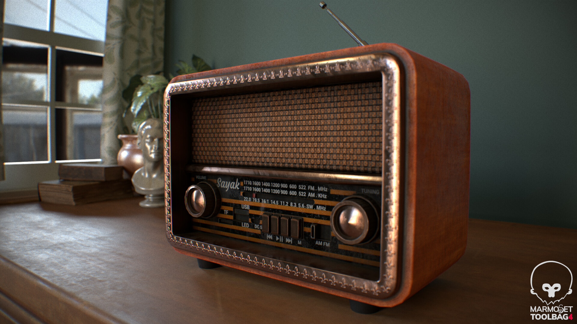 ArtStation - Vintage Radio