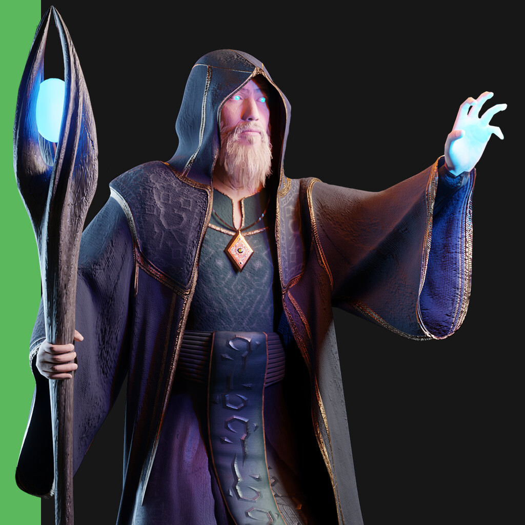 ArtStation - Realistic - Wizard