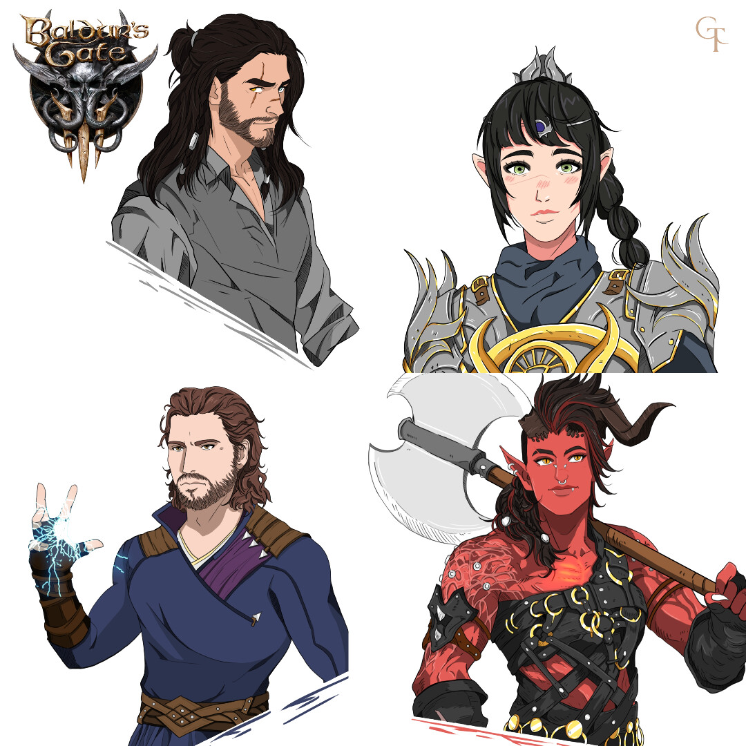 ArtStation - Baldur's Gate 3 Fanart