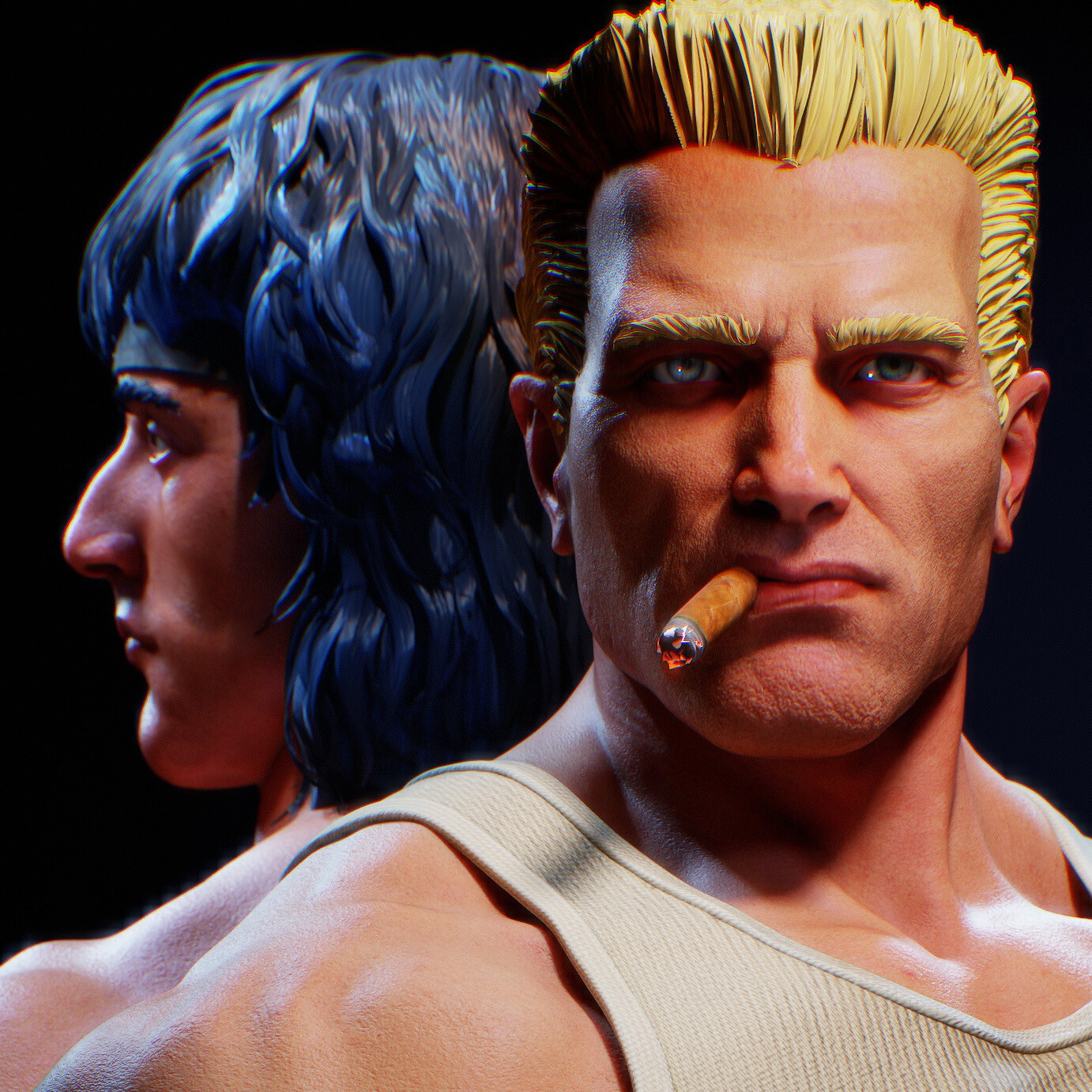 ArtStation - Contra remake