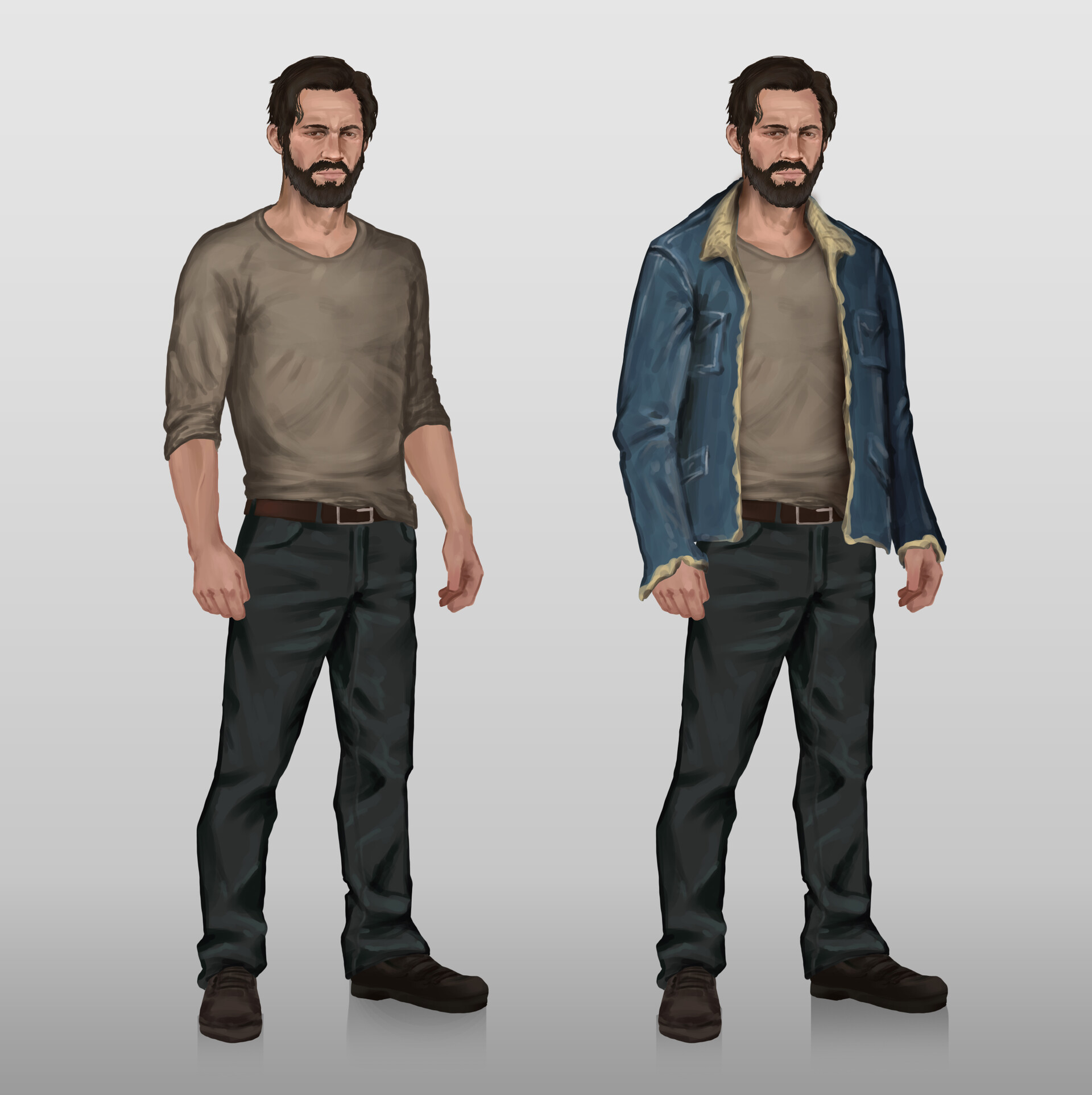 ArtStation - Male character concept art