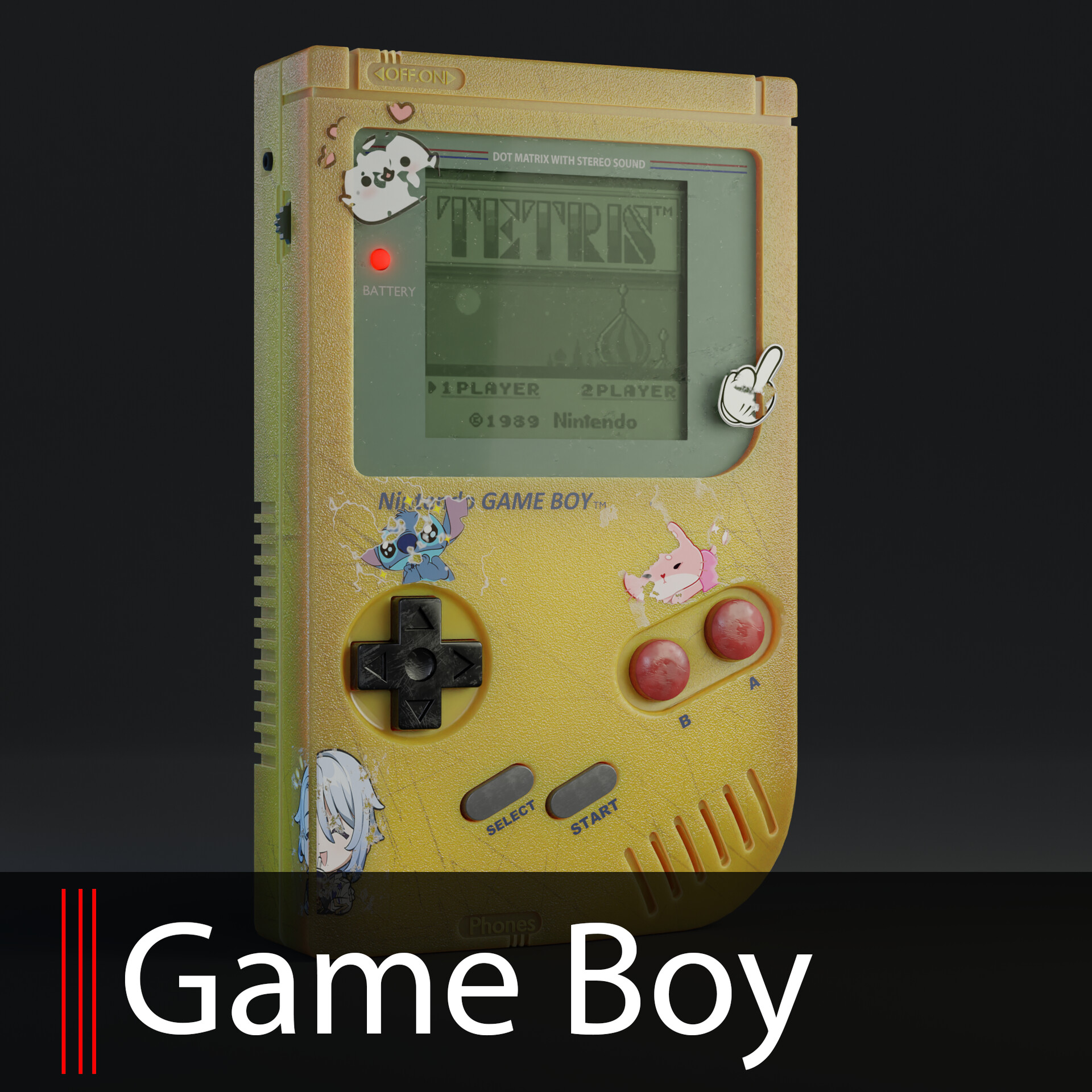 ArtStation - Game Boy