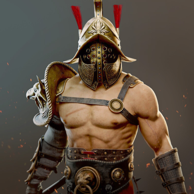 ArtStation - Retiarius Gladiator
