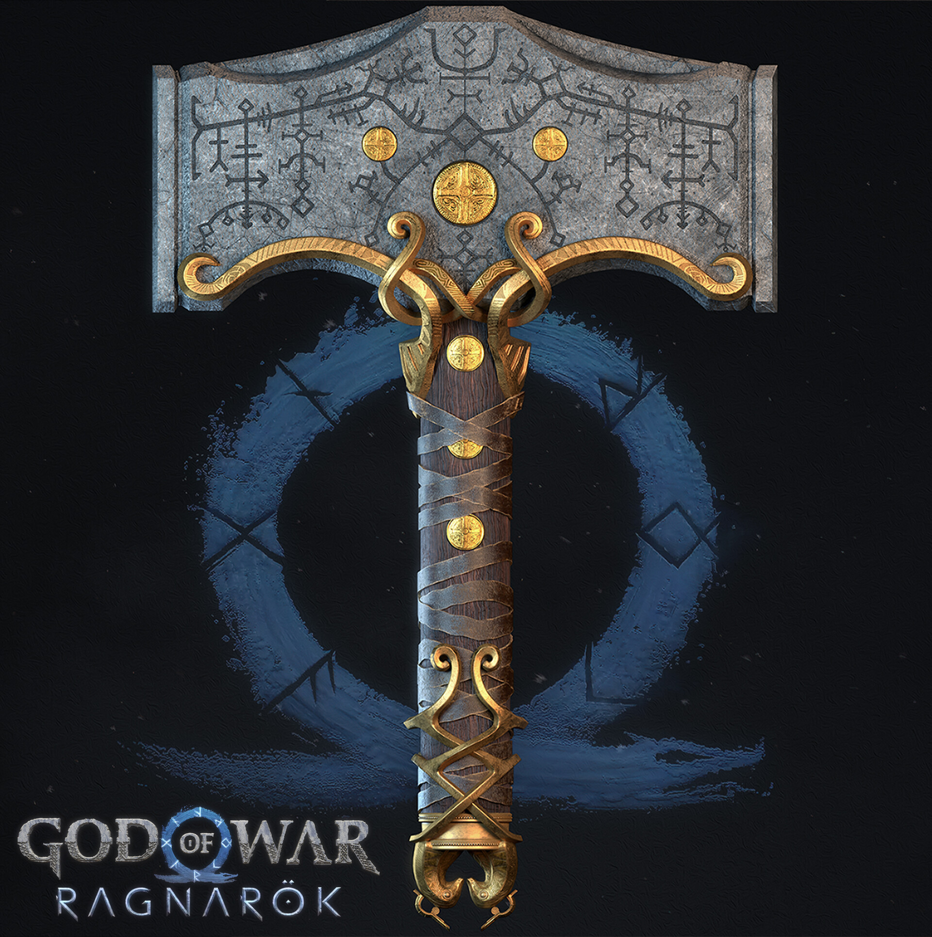 ArtStation - Mjölnir - God of War