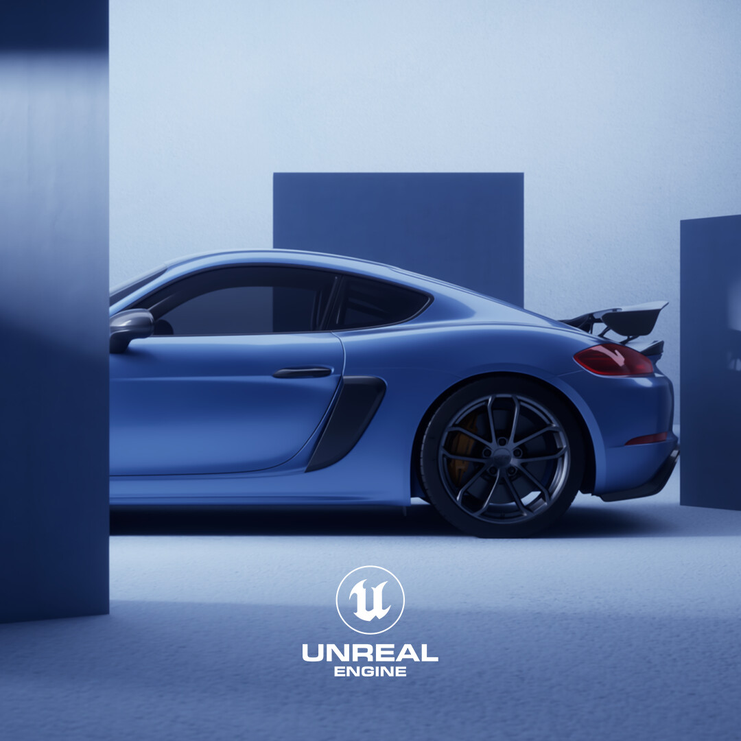 ArtStation - Porsche 718 Cayman GT4