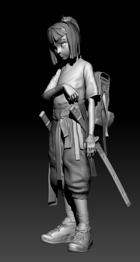 ArtStation - Little Samurai