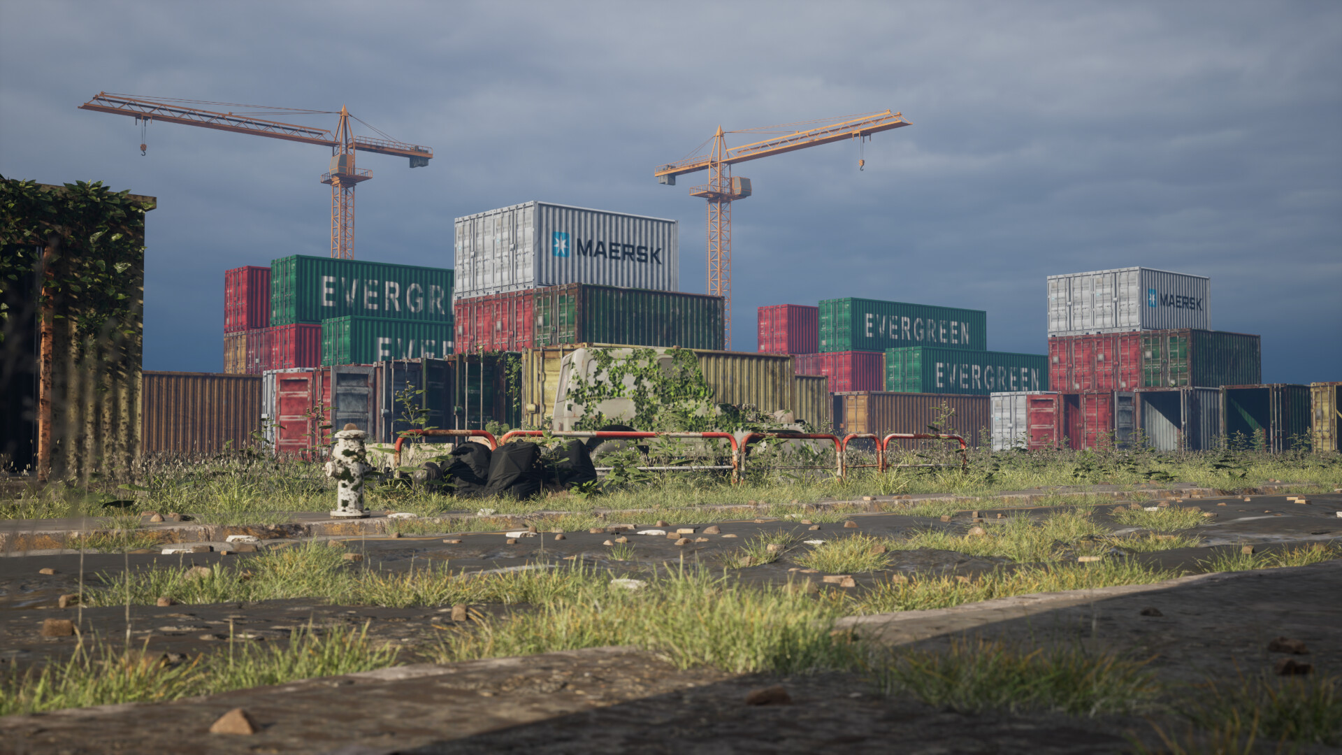 ArtStation - Post Apocalyptic Environment in UE5