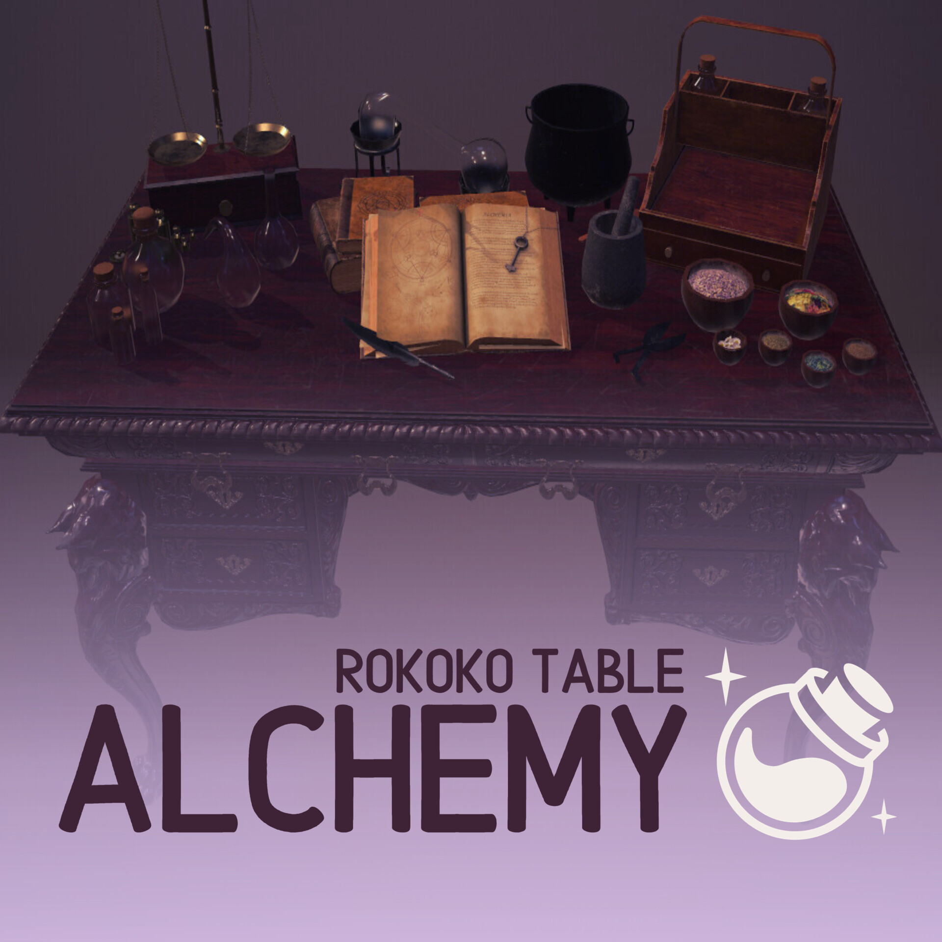 ArtStation - Rokoko Alchemy Table