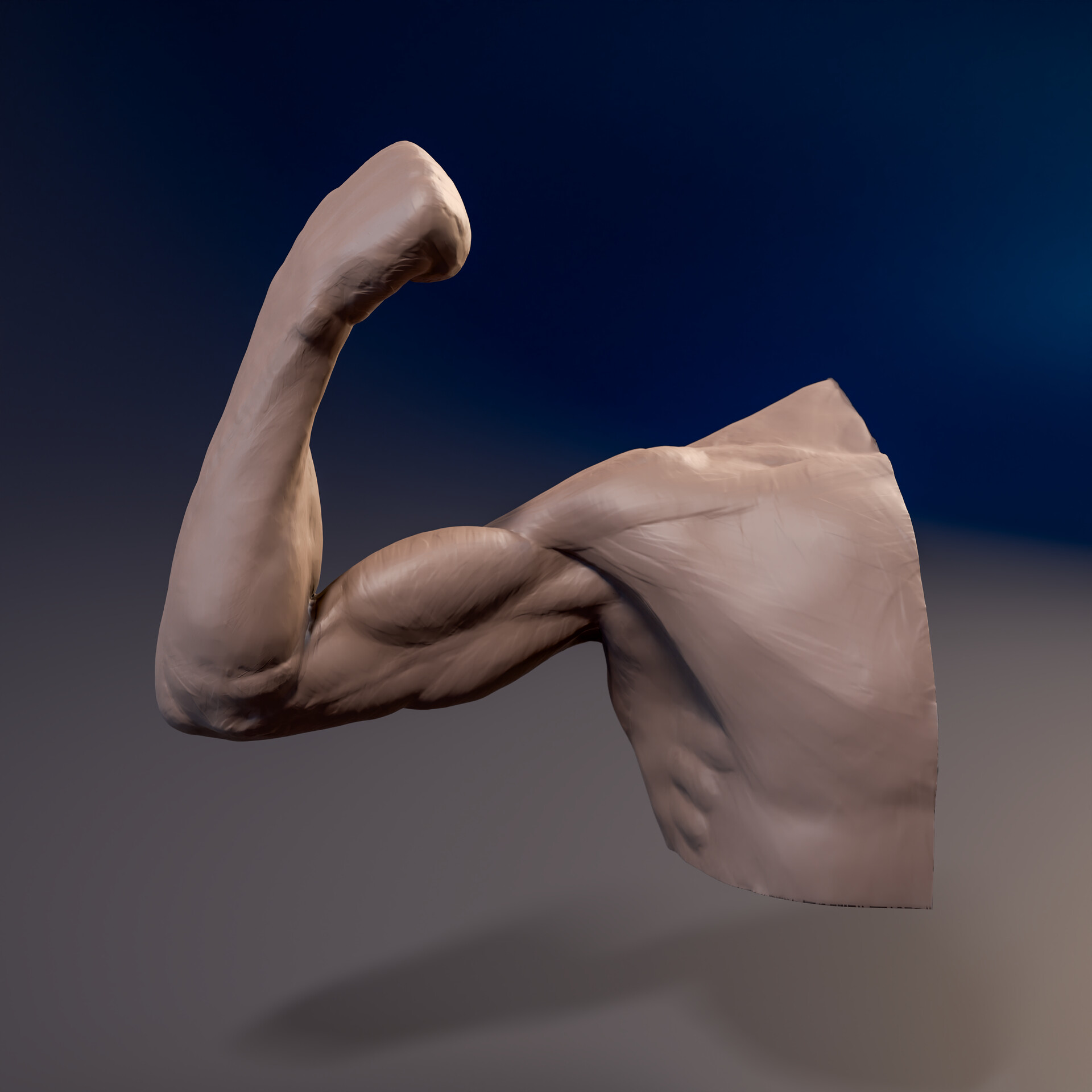 ArtStation - Arm Sculpt study Scott Eaton Digital Figure Sculpture Course