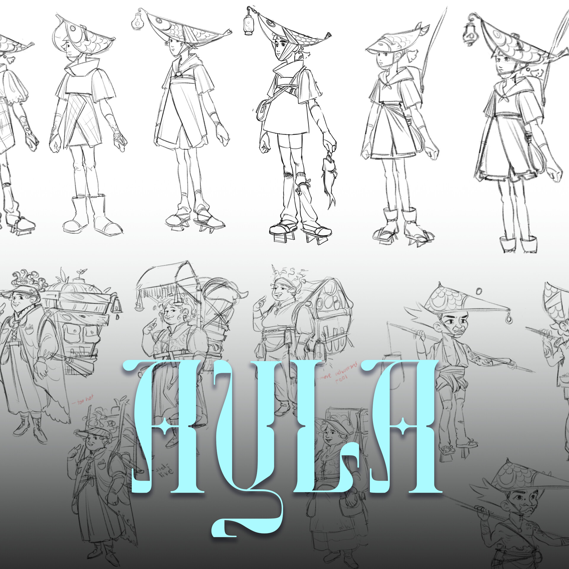 ArtStation - Ayla: Character concepts