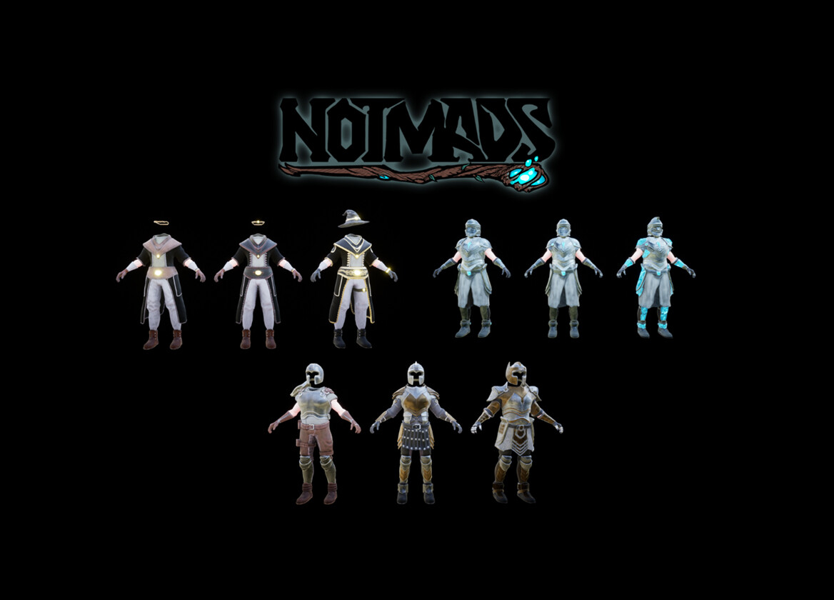 ArtStation - Fantasy Armors and Clothes