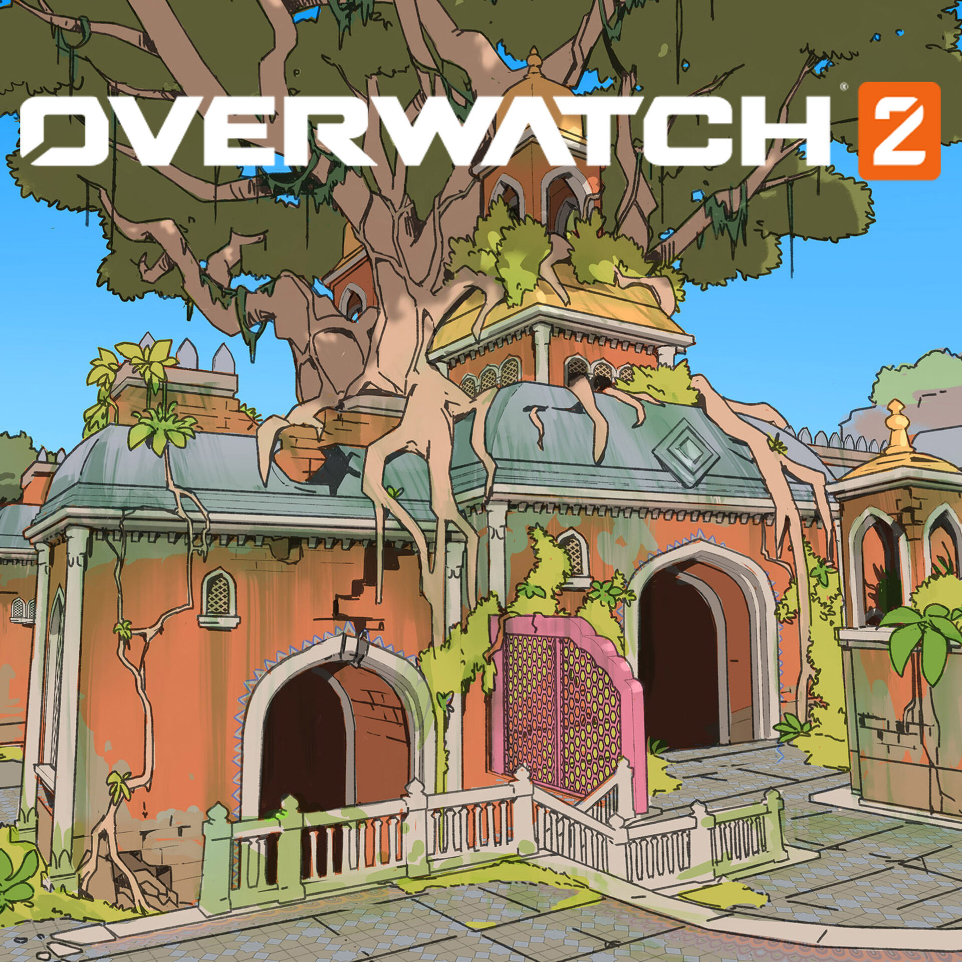 ArtStation - Overwatch 2 - Suravasa Map Concepts