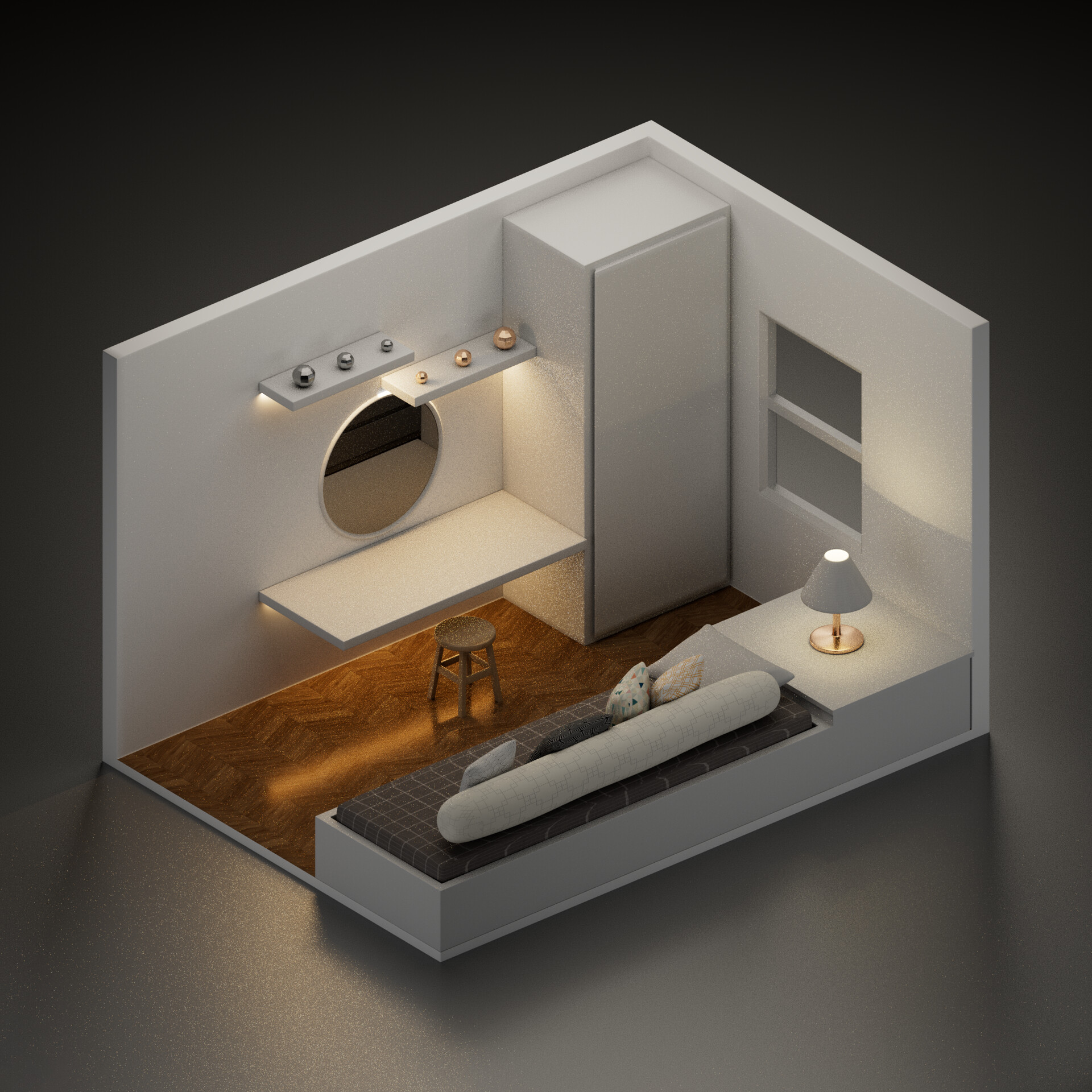 ArtStation - Rooms Modeling