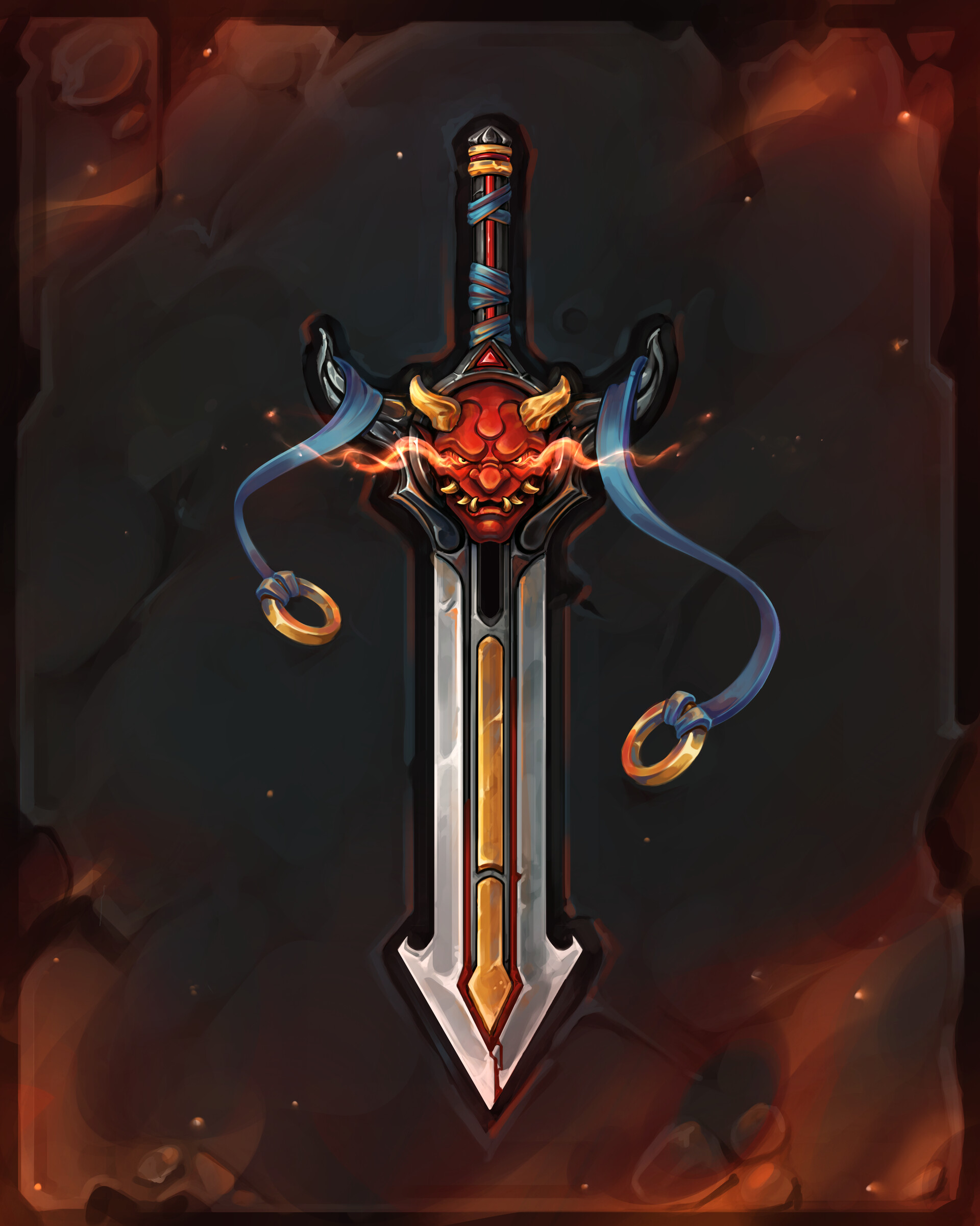 ArtStation - Japanese sword concept