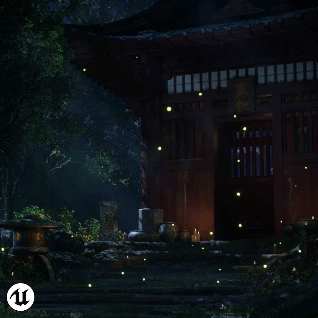 ArtStation - Chinese Temple - Environment UE5