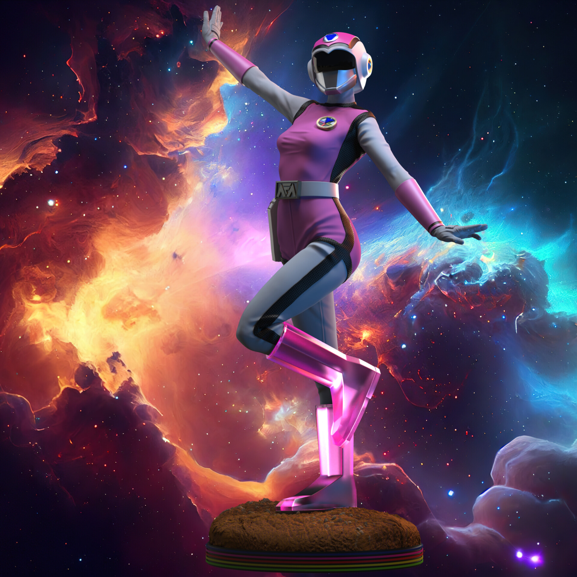 ArtStation - Flashman - Pink Flash