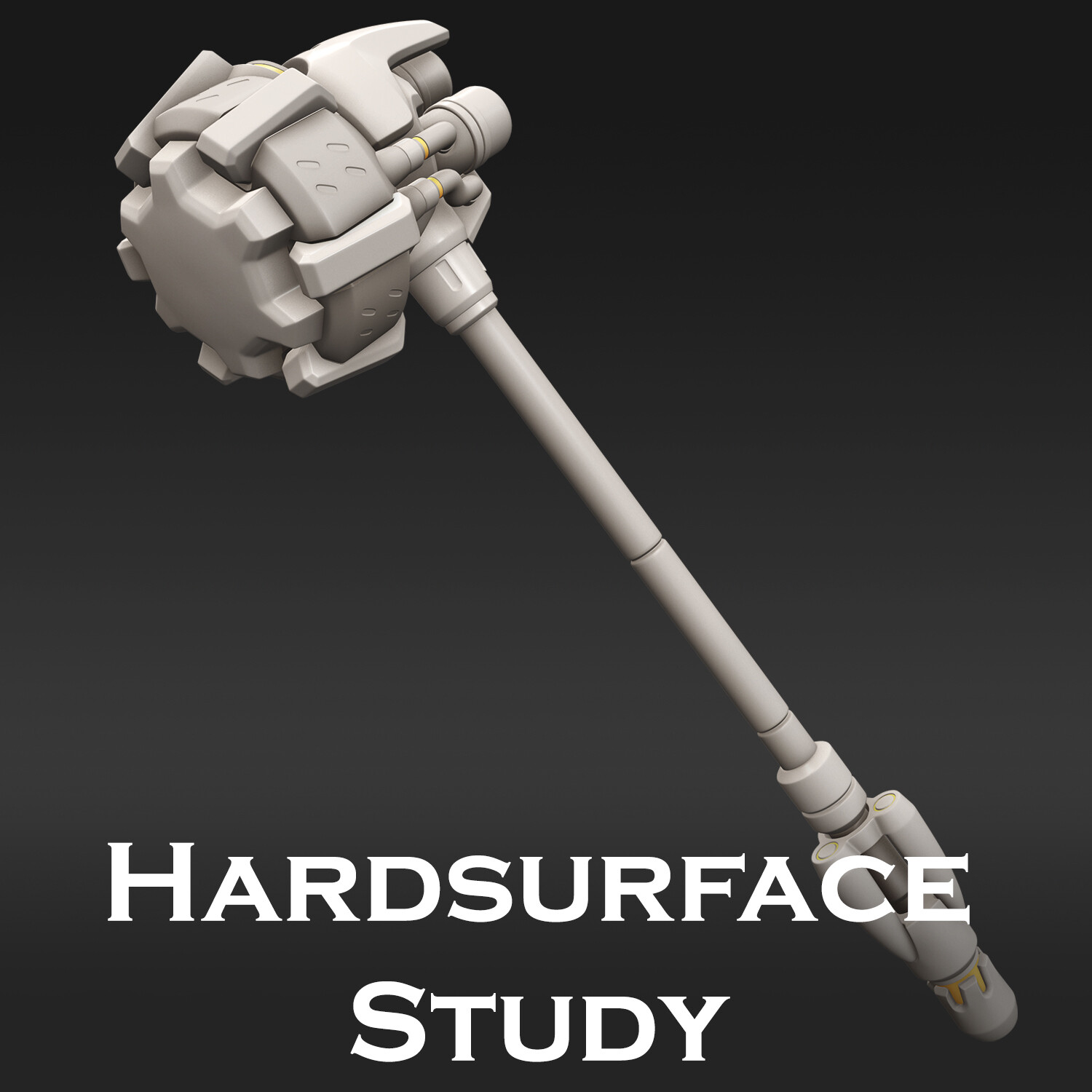 ArtStation - Reinhardt hammer 3D fanart