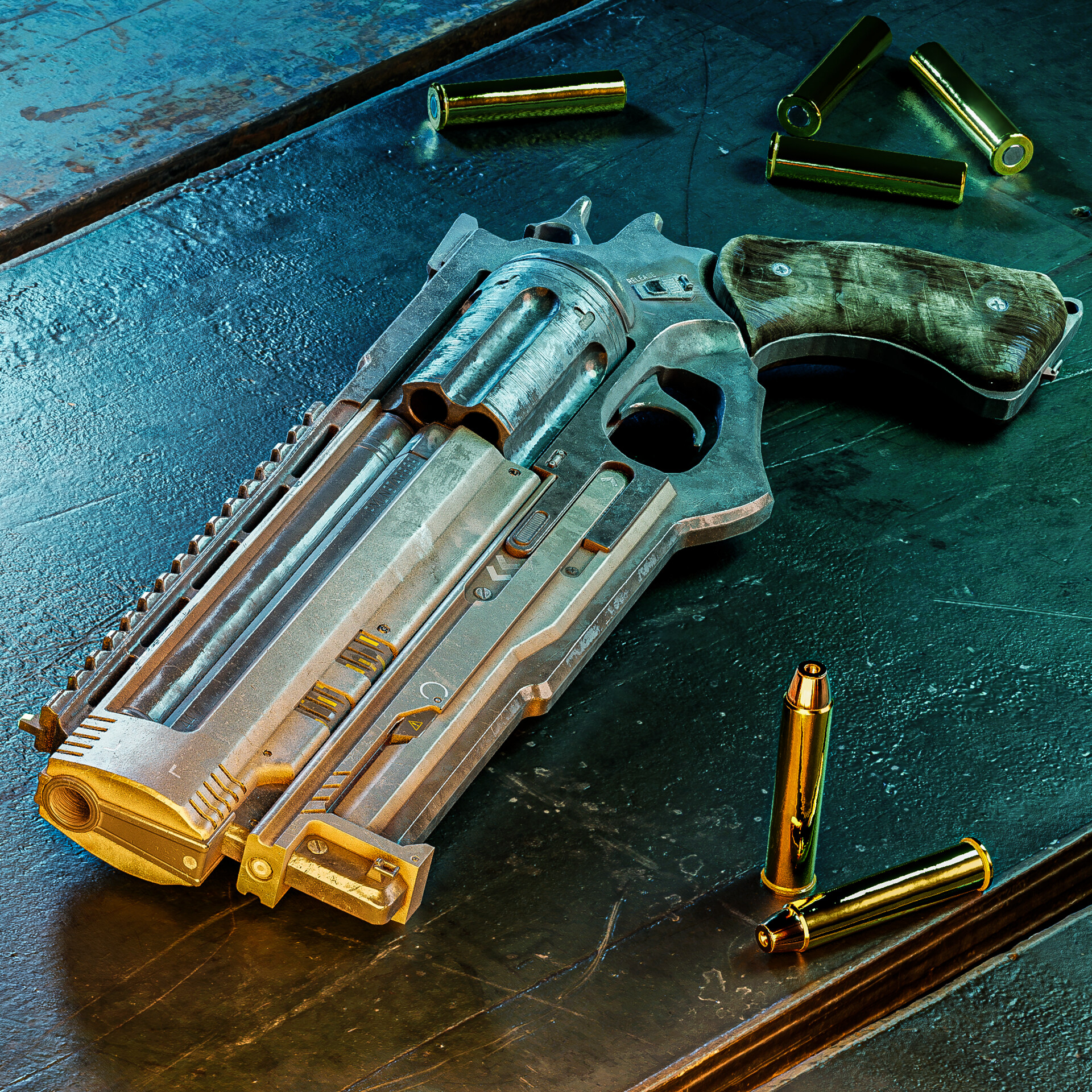 ArtStation - Revolver Extended [Rerender]