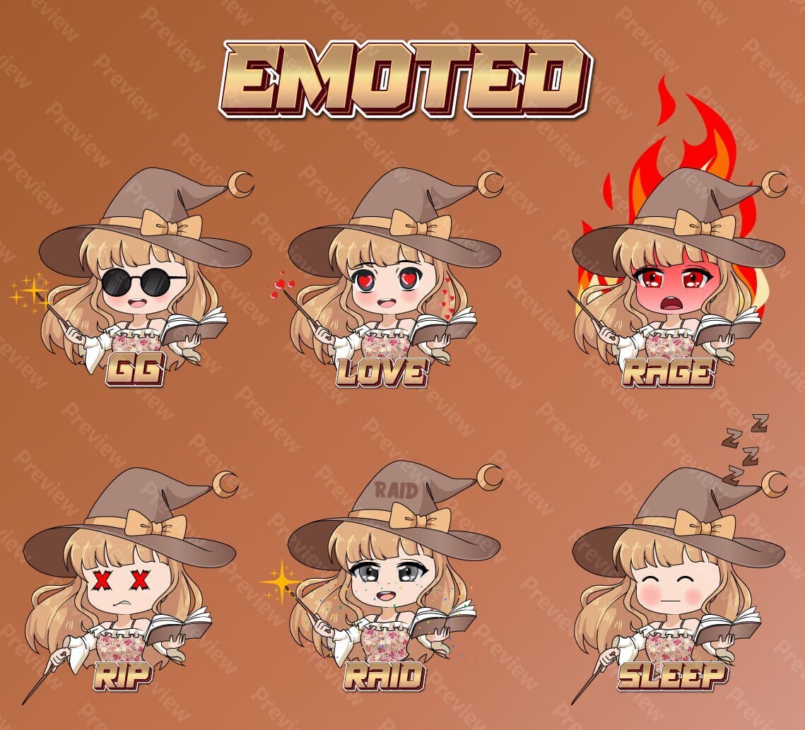 ArtStation - Twitch Emotes